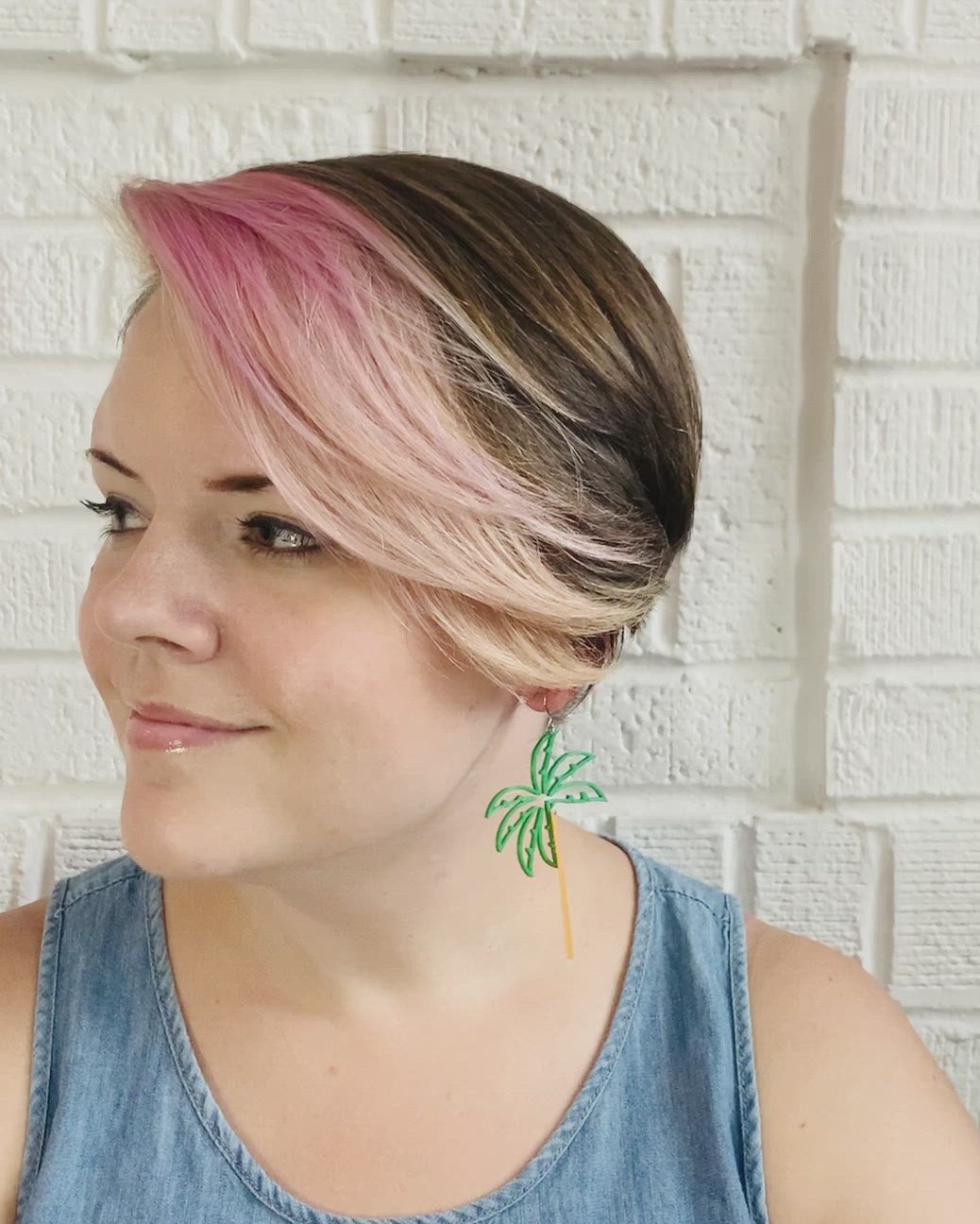 Swaying 3D Printed Palm Tree Earrings || Sustainability Meets Fun at R+D