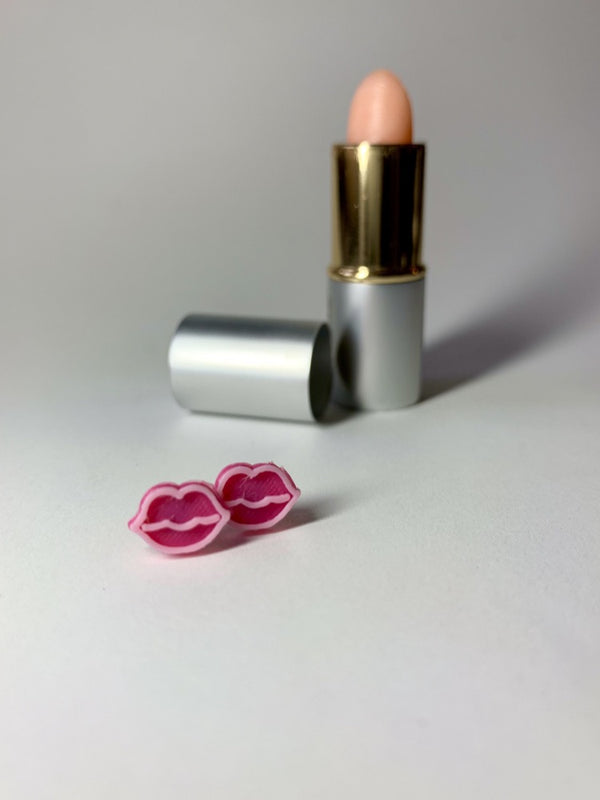 3D Printed Lips Stud Earrings || Sustainability Meets Fun at R+D
