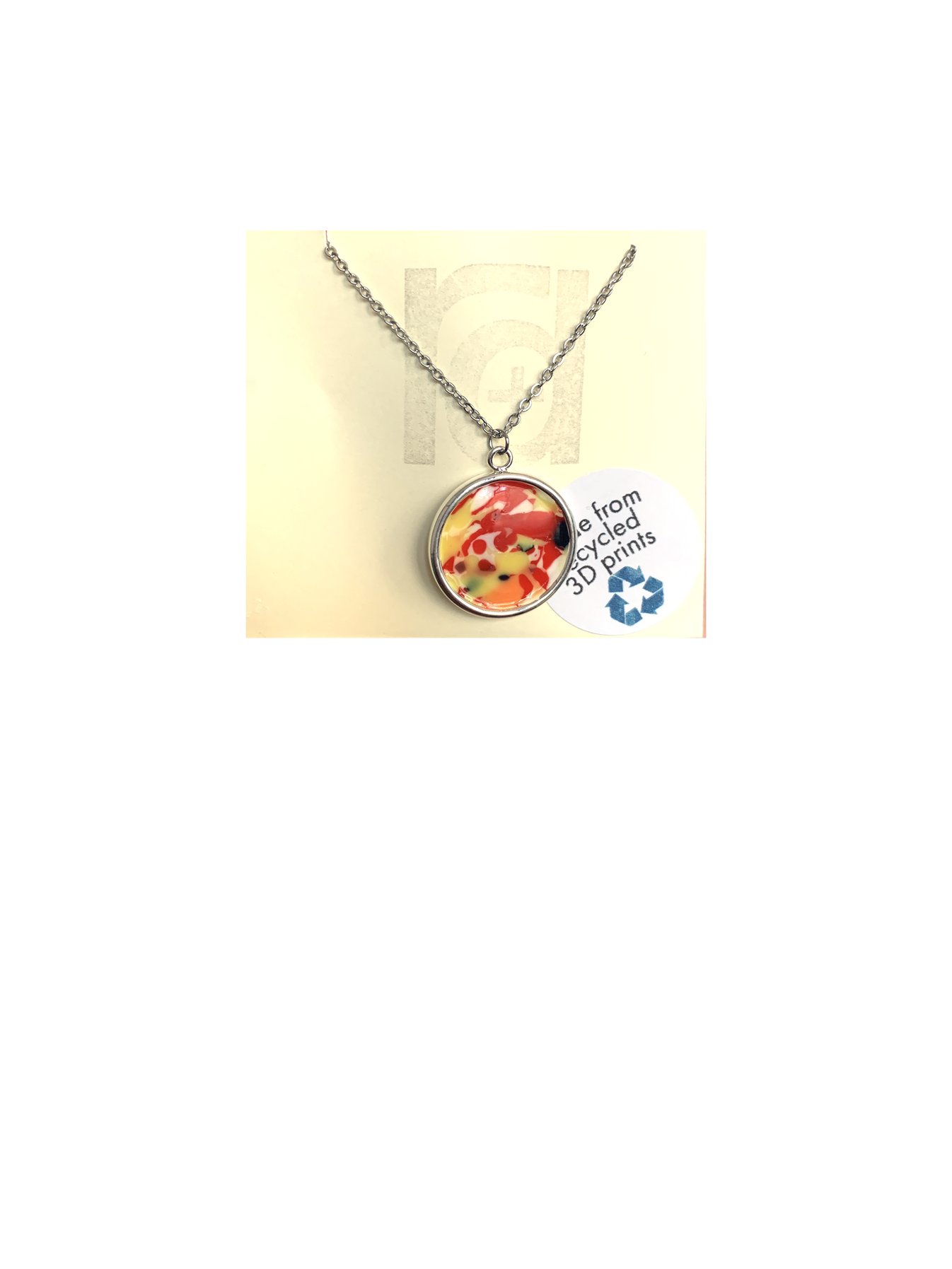 Recycled 3D Print Necklace || Sustainability Meets Fun at R+D